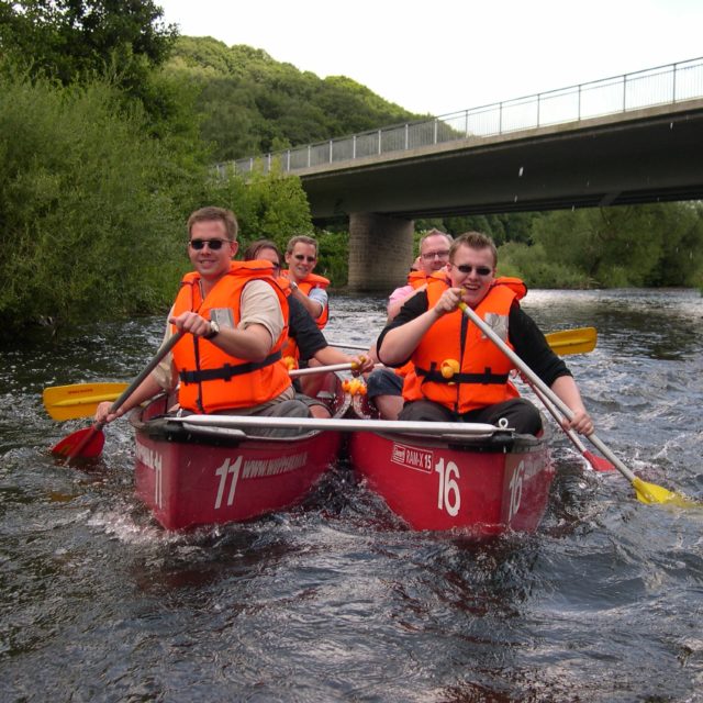 Ihr Betriebsausflug - Rhein Rafting o. Kanutour- WUPPERKANU
